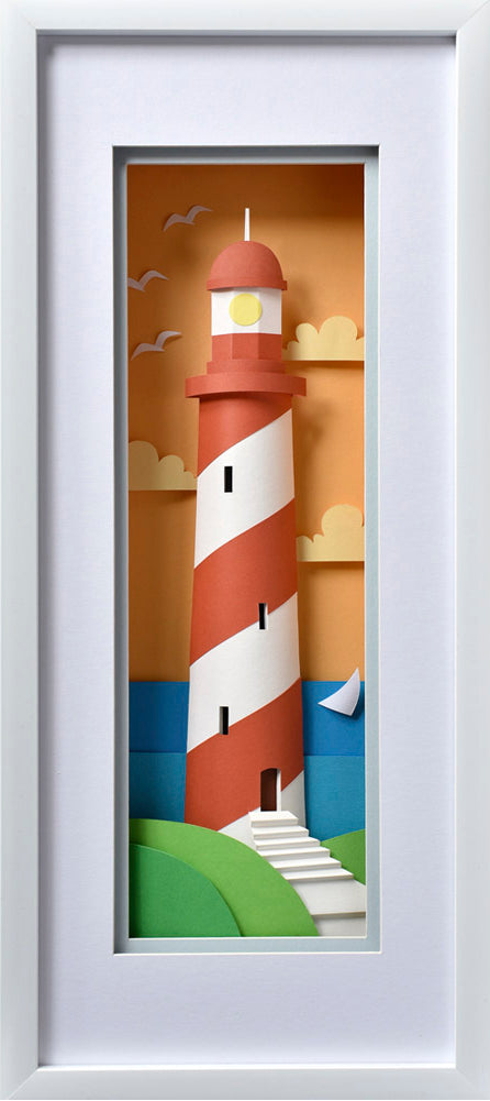 Candy-striped-lighthouse-by Graham Lester – Buckinghamshire Craft Guild