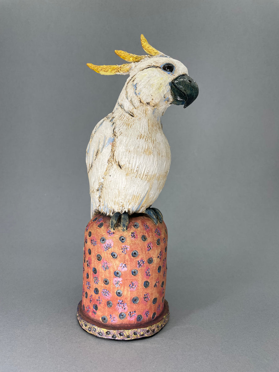 Cockatoo by Hilary Audus – Buckinghamshire Craft Guild